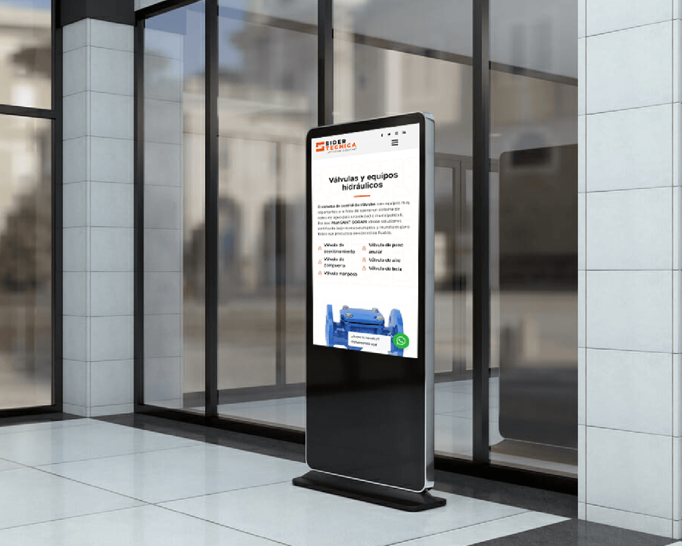 Pantallas led para Publicidad: Totems LCD 50" en Ecuador